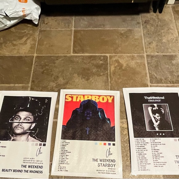 Other | 3 The Weekend Album Cover Canvas | Poshmark
